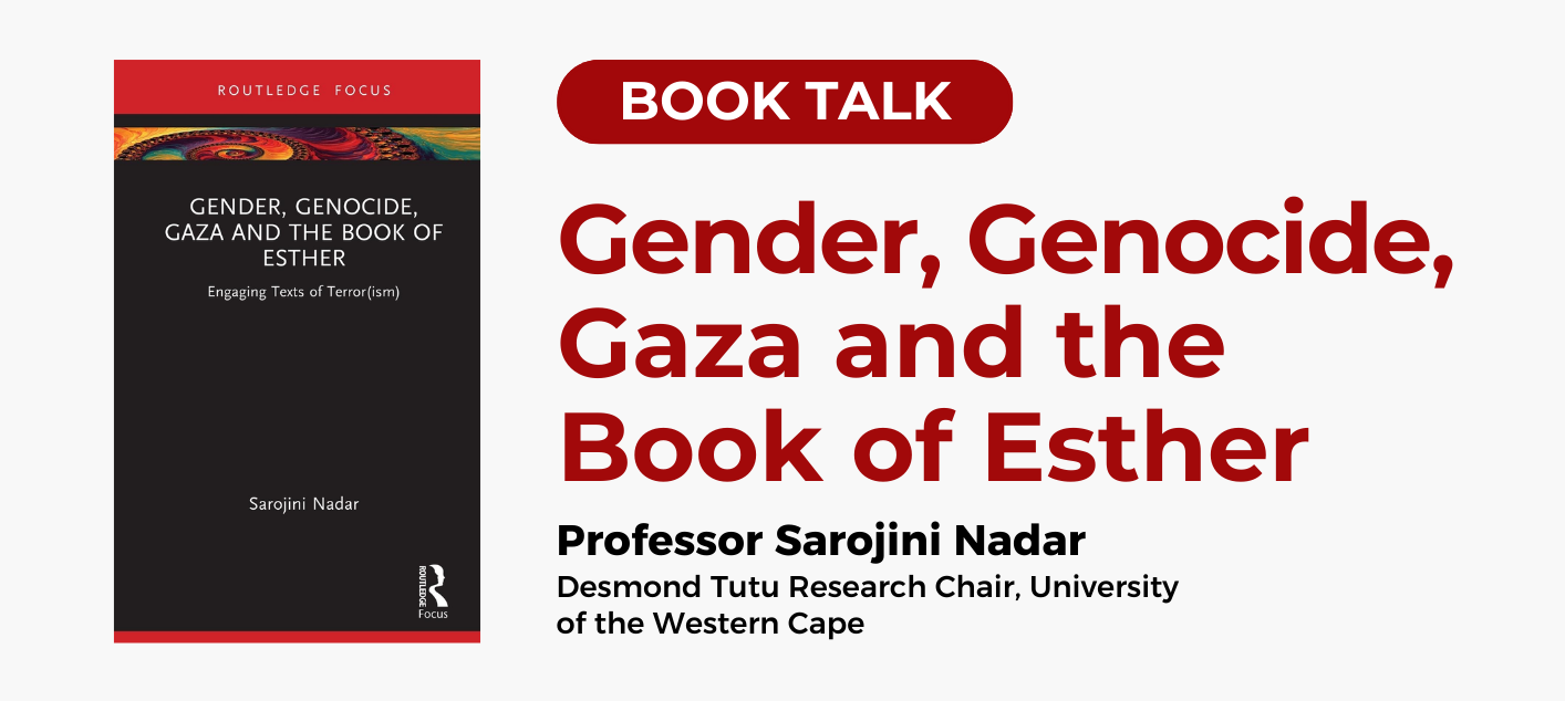 Gender, Genocide, Gaza and the Book of Esther | Faculty of Social ...